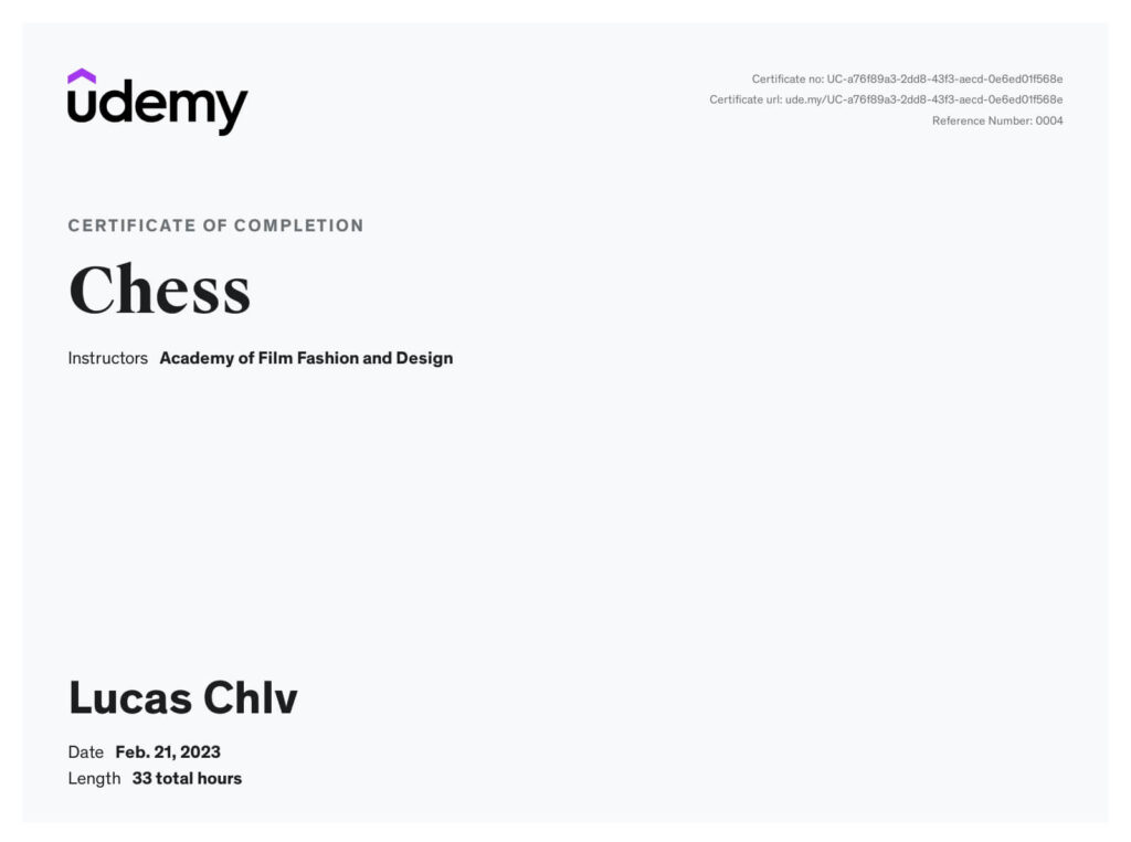 About Me - My Experience With Chess